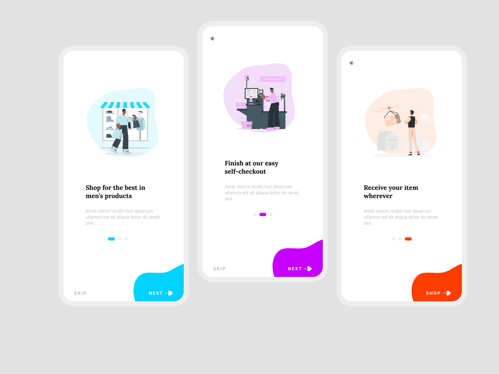 Color Onboarding by Yaw Donkor on Dribbble