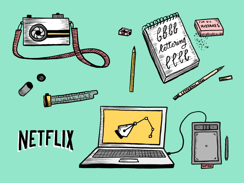 Hobbies by Dalia Moya on Dribbble