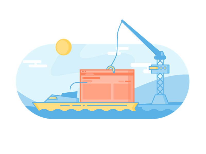 Shipping Product ⚓️ by Jake Deakin on Dribbble