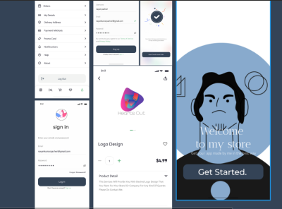 UI design For My app by Nikhil Pachouri on Dribbble