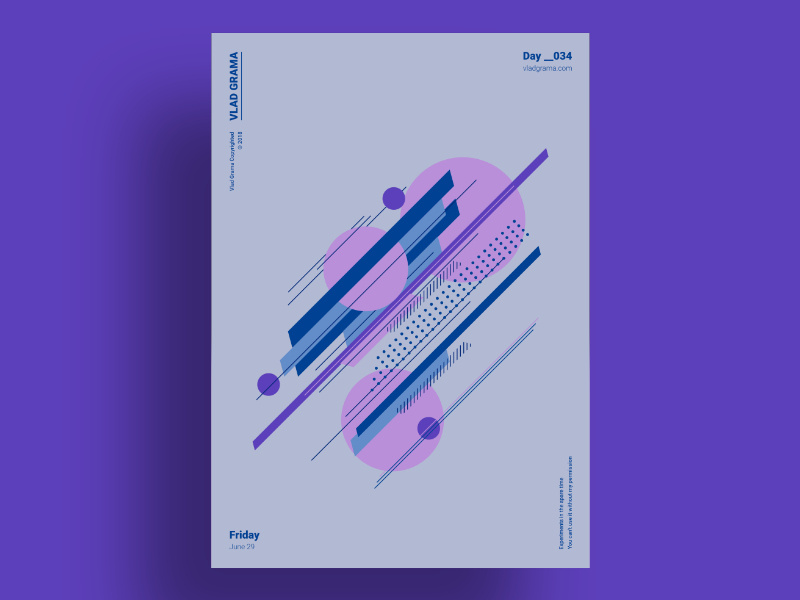 COMPOSITION - Minimalist poster design by Vlad Grama on Dribbble