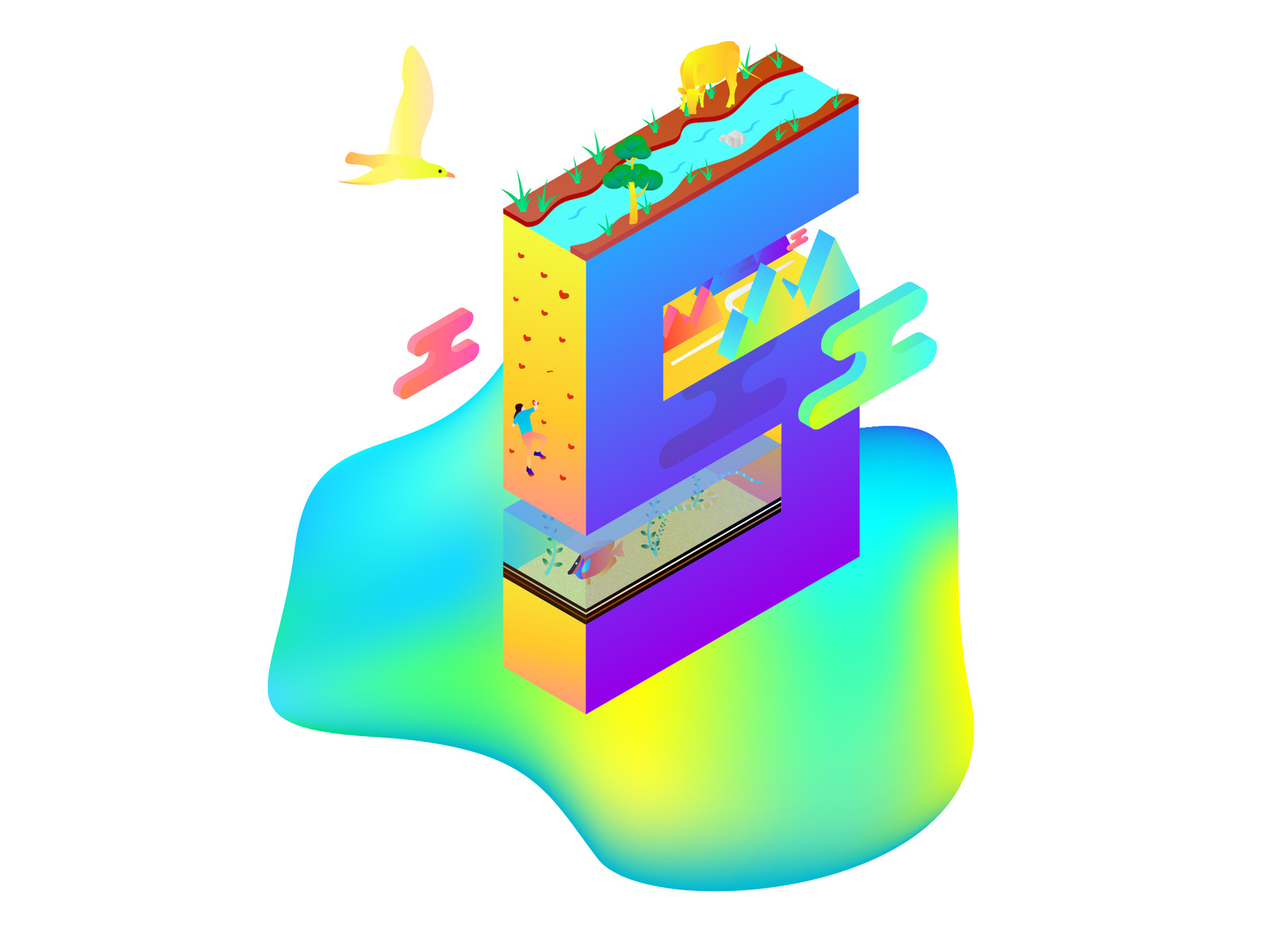 Number 5 By MichaelXue On Dribbble