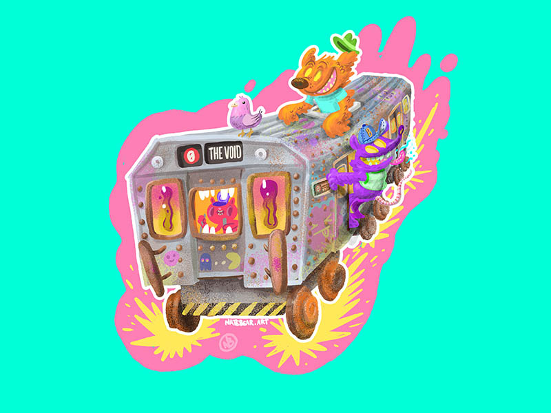 Subway Sam ! by Nate Bear on Dribbble