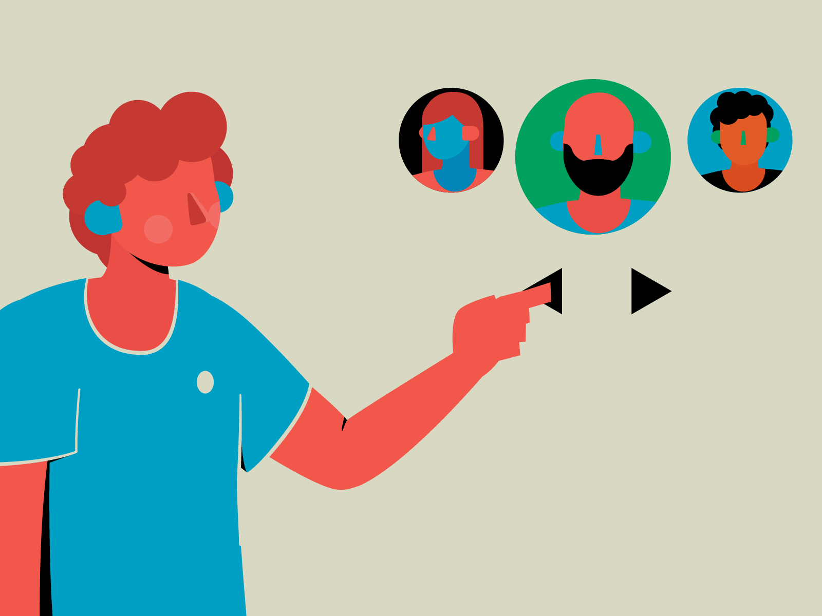 Picking out a coach by Hill Motion on Dribbble