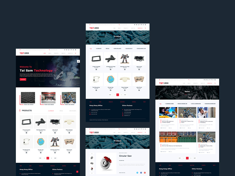 TST Pages by Chasen on Dribbble