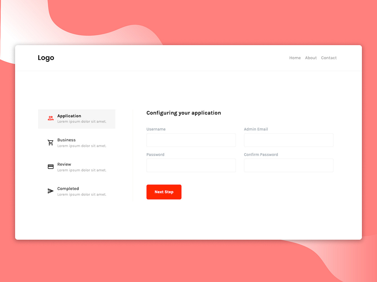 Bootstrap Wizard Templates by BootstrapDash on Dribbble