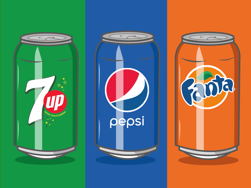 THE 3 CANS. by KIERAN LEE EVANS on Dribbble