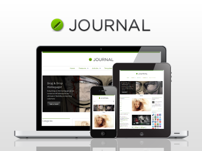 WP Journal Responsive WordPress Theme by Chris Robinson on Dribbble