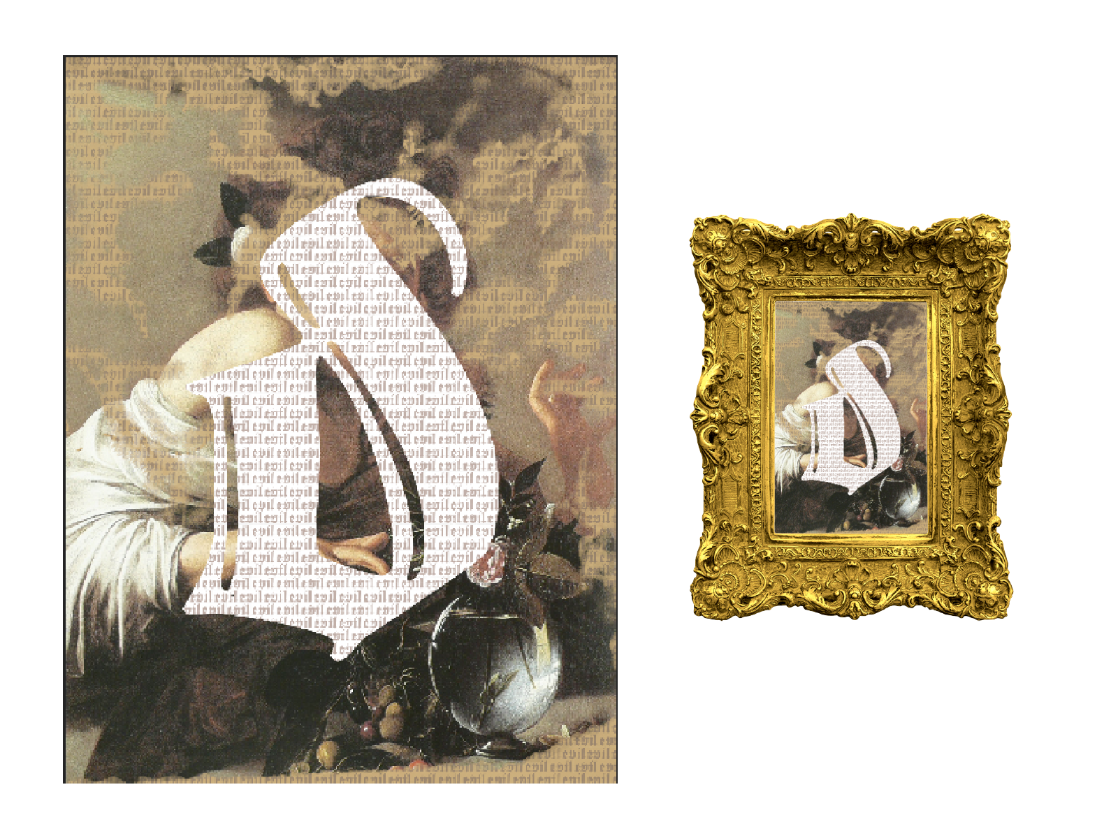 Good vs Evil – Digital Painting "D" by Brett Snowball on Dribbble