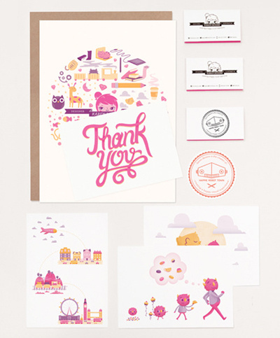 Dribbble - selfpromopacket.jpg by Karen Dessire