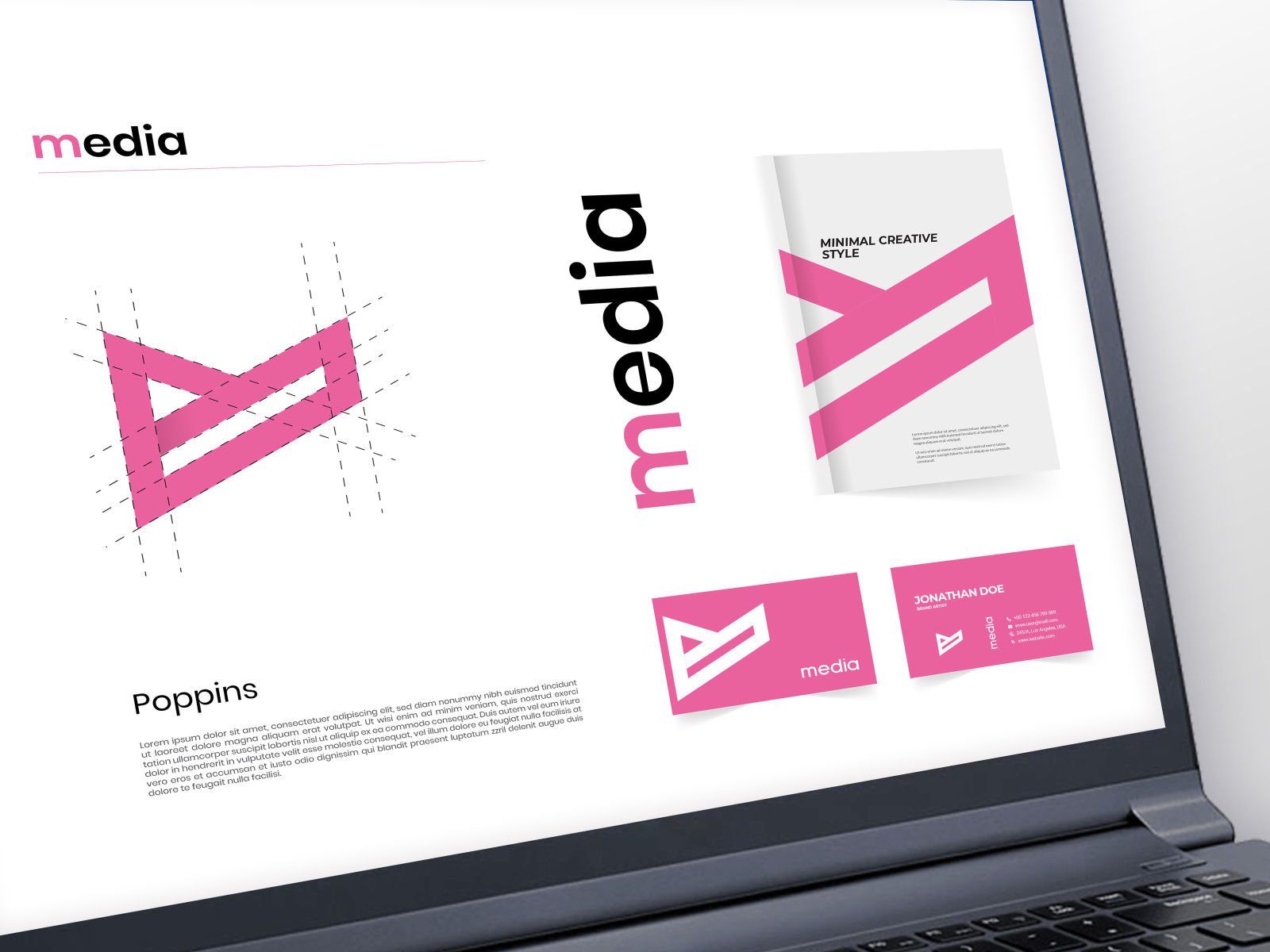 M letter Mark Logo Design by Emran Hossain on Dribbble