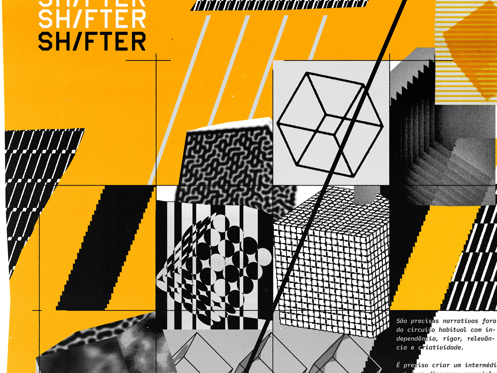 poster experiments by Ricardo Santos on Dribbble