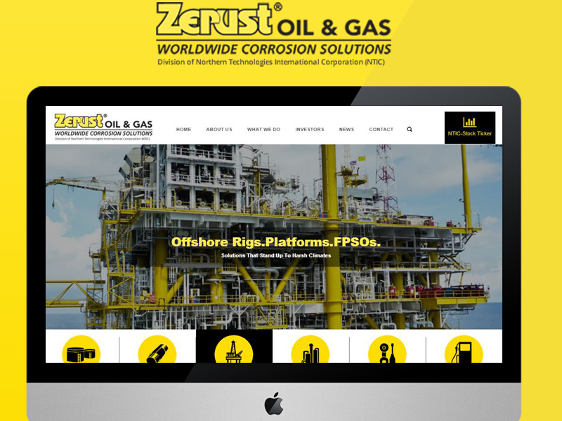 Zerust Oil & Gas by Dot Com Infoway on Dribbble