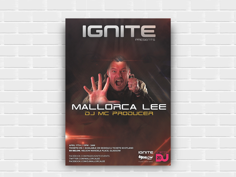 Ignite Flyer by Peter Stuart on Dribbble