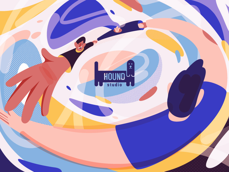 Youtube header by Hound Studio on Dribbble