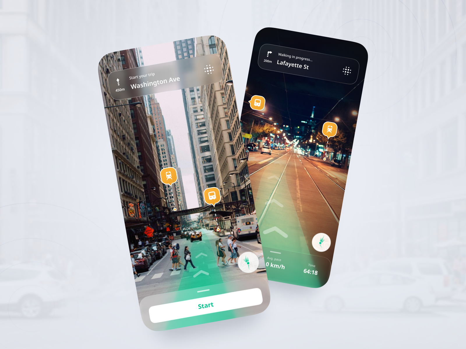 Commuting App by Mykola Melnyk for Uptech on Dribbble