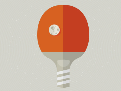 Moon Pong by Dan Shearin on Dribbble
