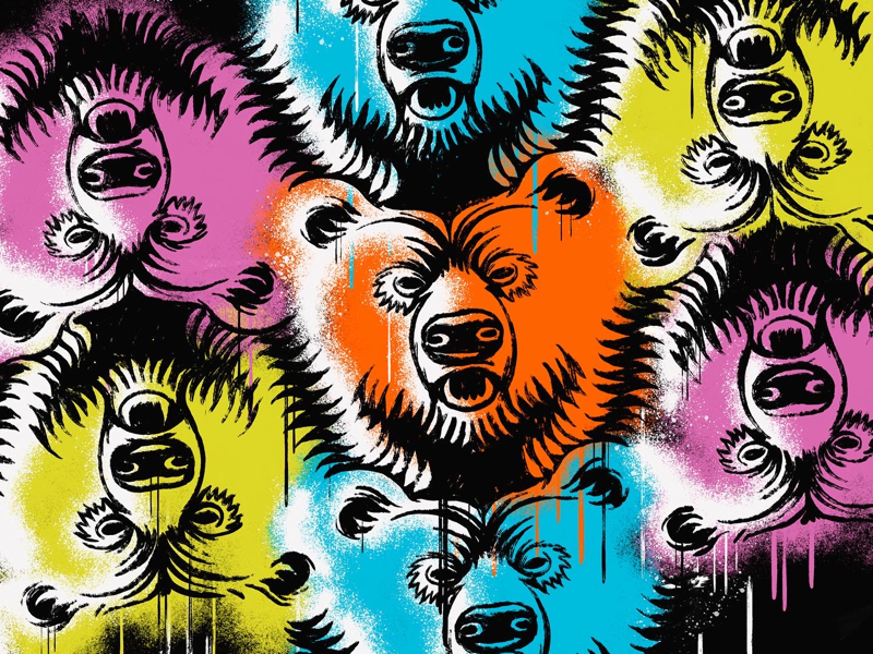 Tessellation Bears by Henk Wyniger on Dribbble