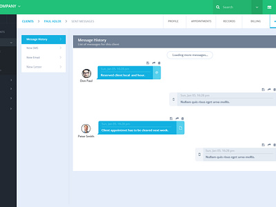 Inside communication module by Robin Marquez on Dribbble