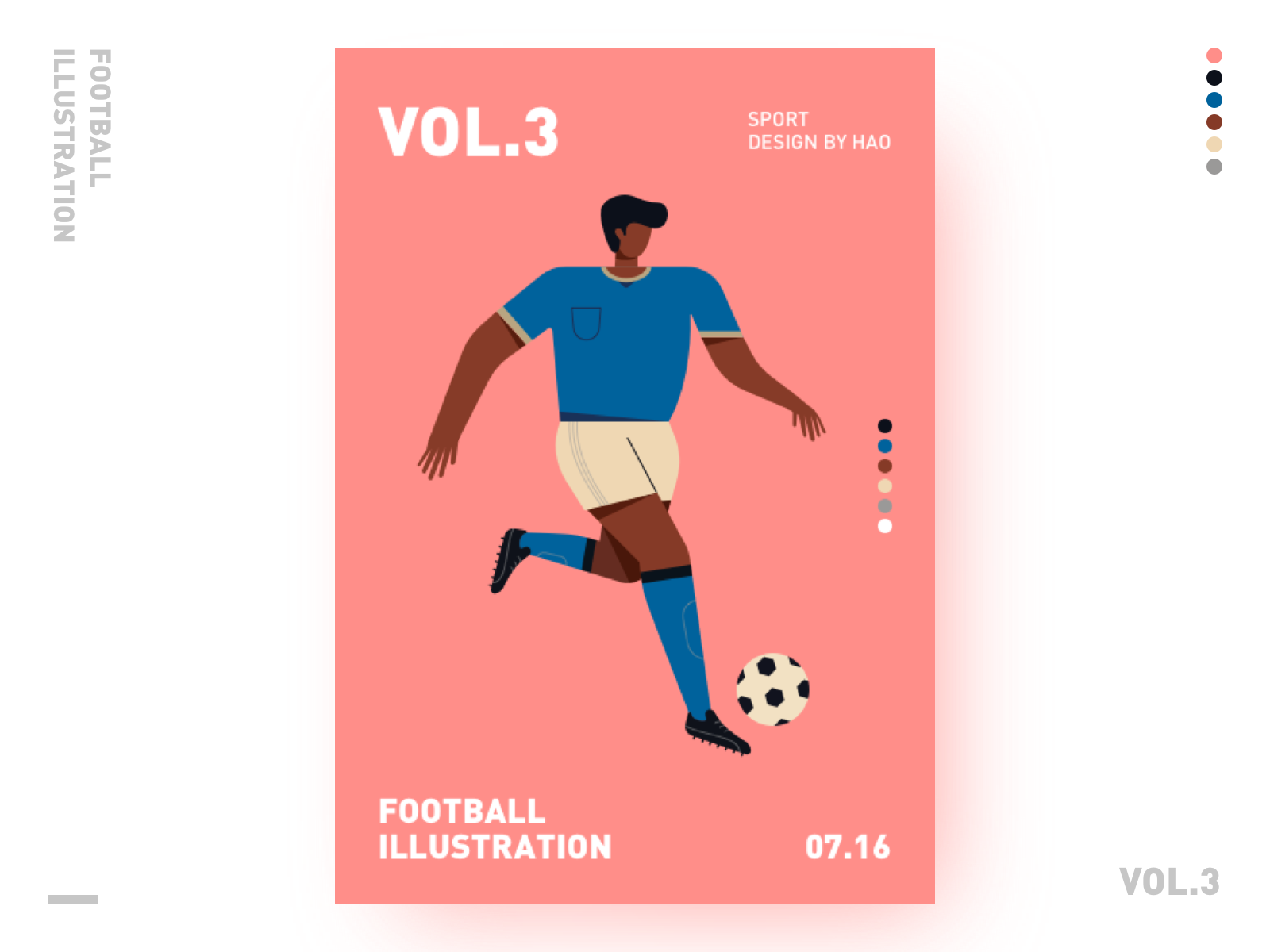 FOOTBALL ILLUSTRATION by haohao1900 on Dribbble