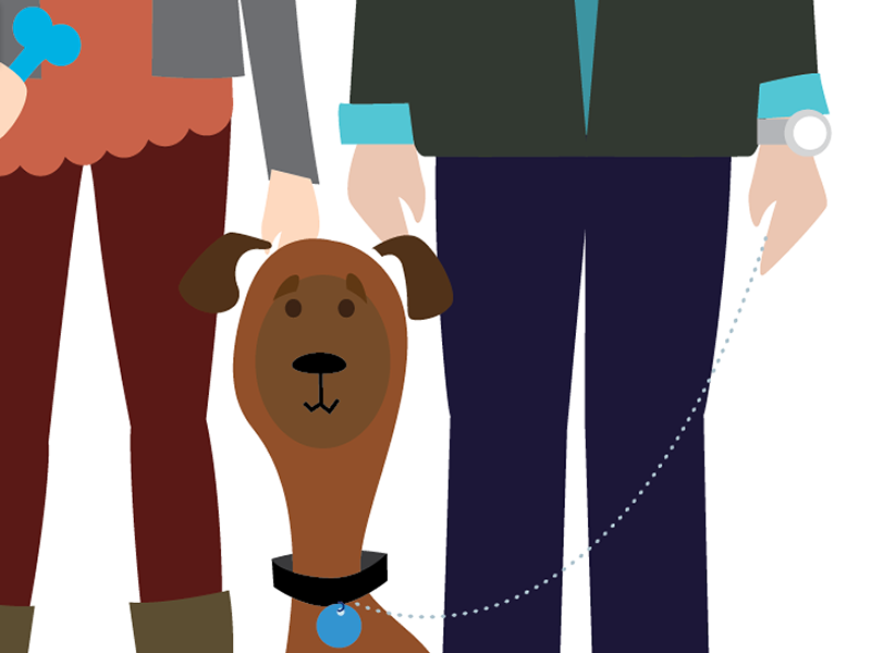 A dog named Dauber by Kirsten Klieman on Dribbble