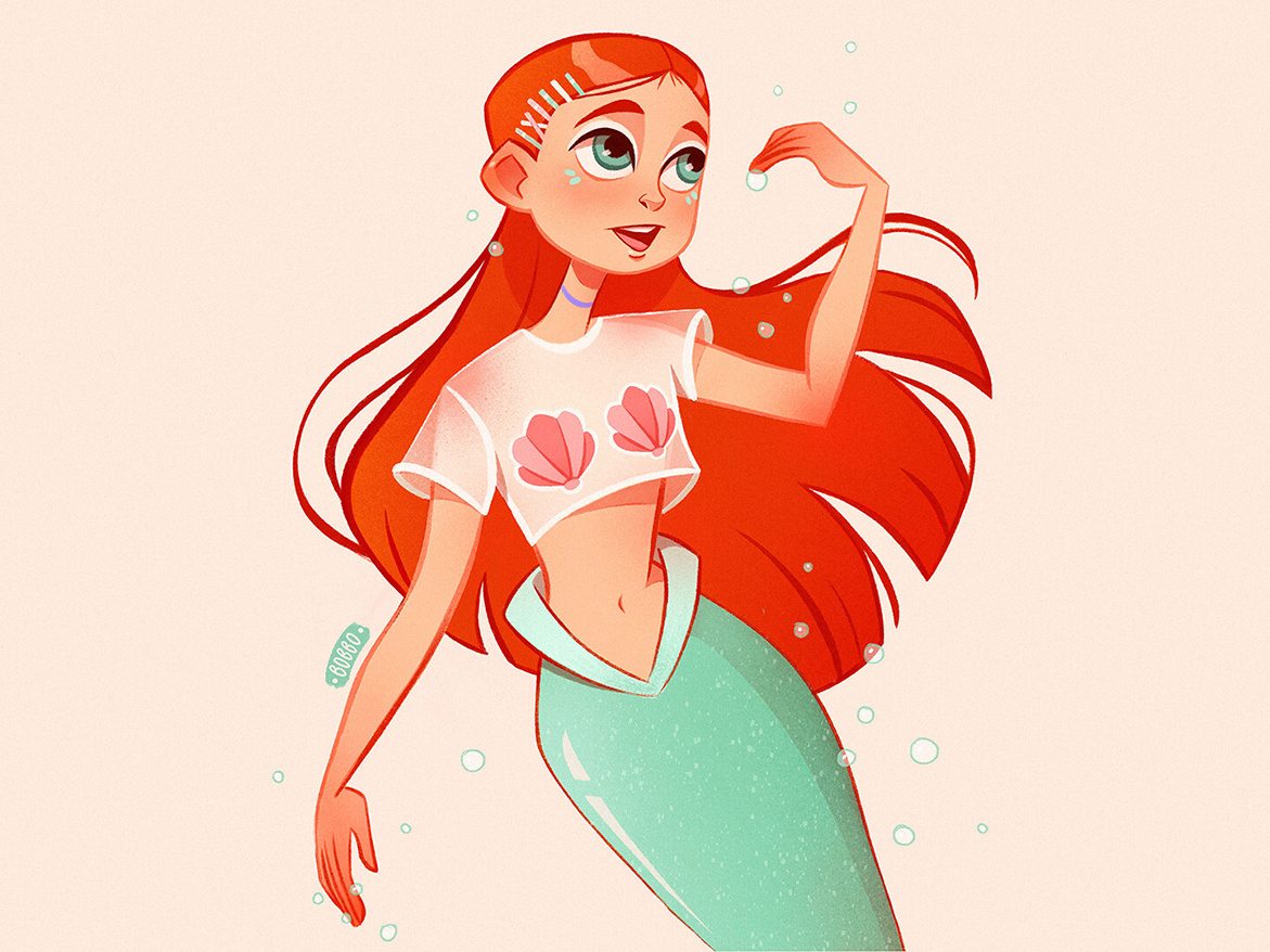Ariel by Bobbo Andonova on Dribbble