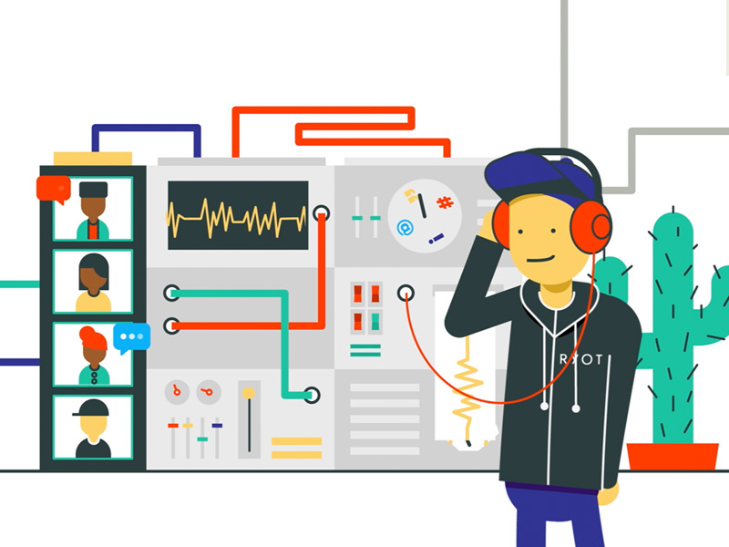 Listening to Data by Next Rebel on Dribbble