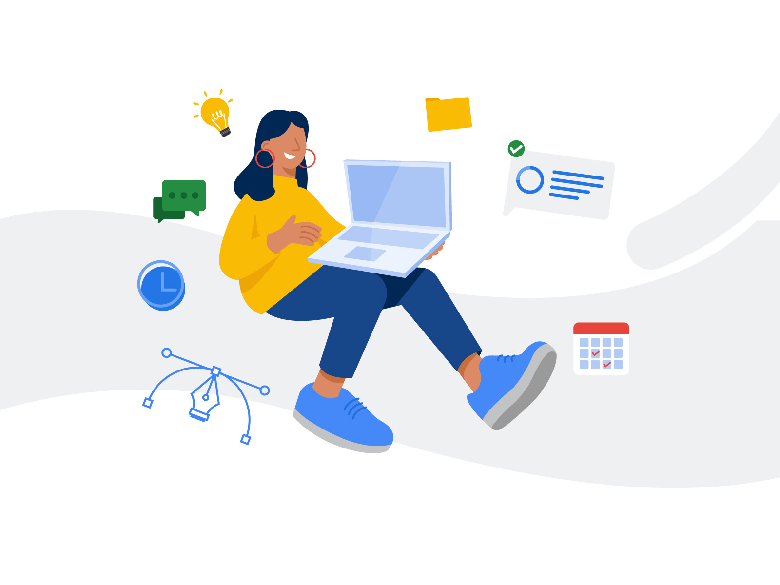 Creative thinking - Illustration by Akartha on Dribbble