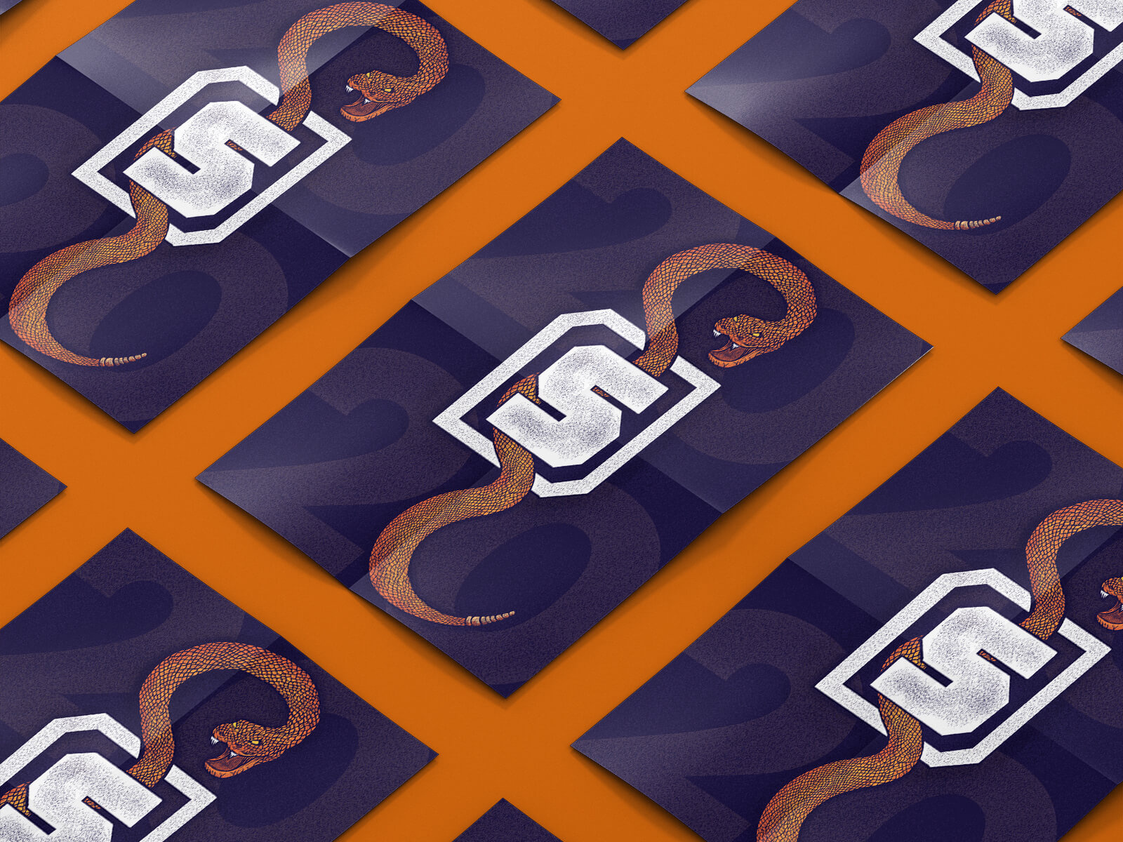 Santoro Design "Rattlesnake" Poster by Christopher Santoro on Dribbble