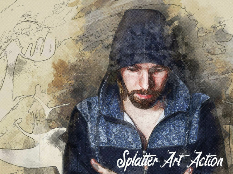 Splitter Art Photoshop Action by KakDesign on Dribbble
