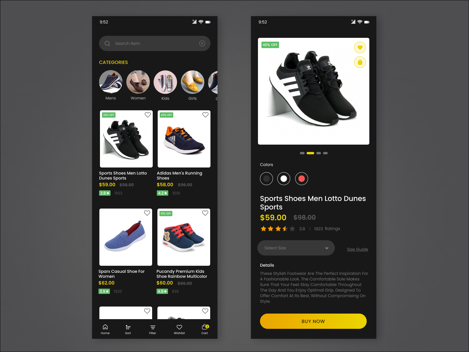 Shoes - Buy Online by Jijith on Dribbble