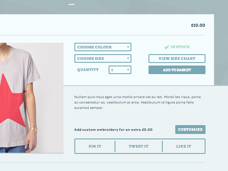 Product Entry Form by Tom Pickering for MadeByShape on Dribbble