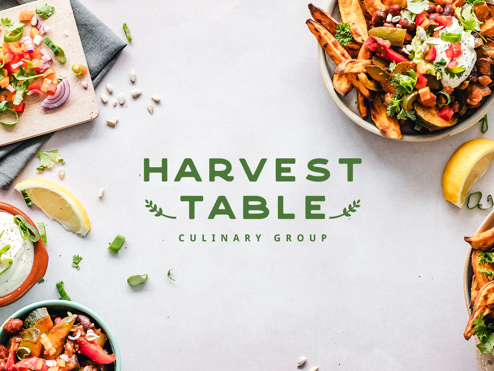 Harvest Table brand element by Makeway on Dribbble