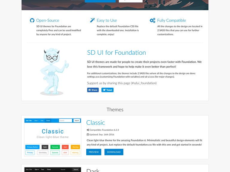 Free Zurb Foundation Themes By OutlΛne On Dribbble