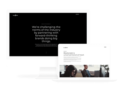 Blackcreek Rebrand by Mike Laine on Dribbble