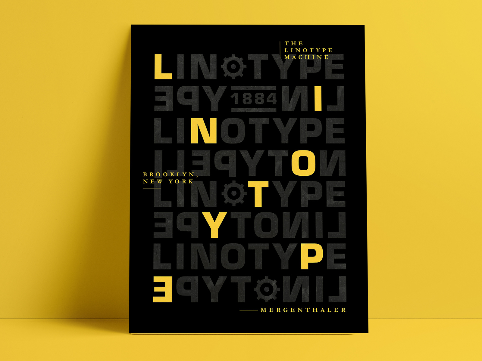 The Linotype Machine by Valencia on Dribbble
