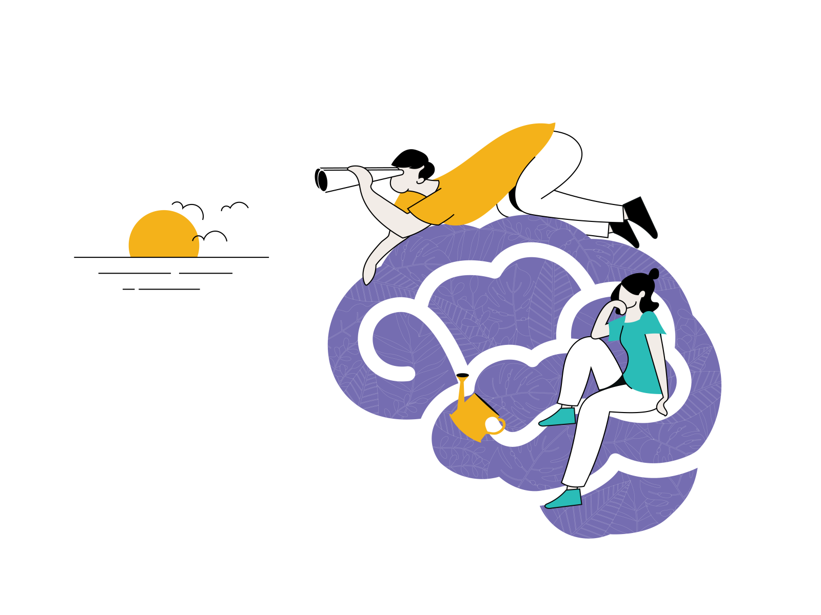 External and internal reality by Zsuzsa Deak on Dribbble