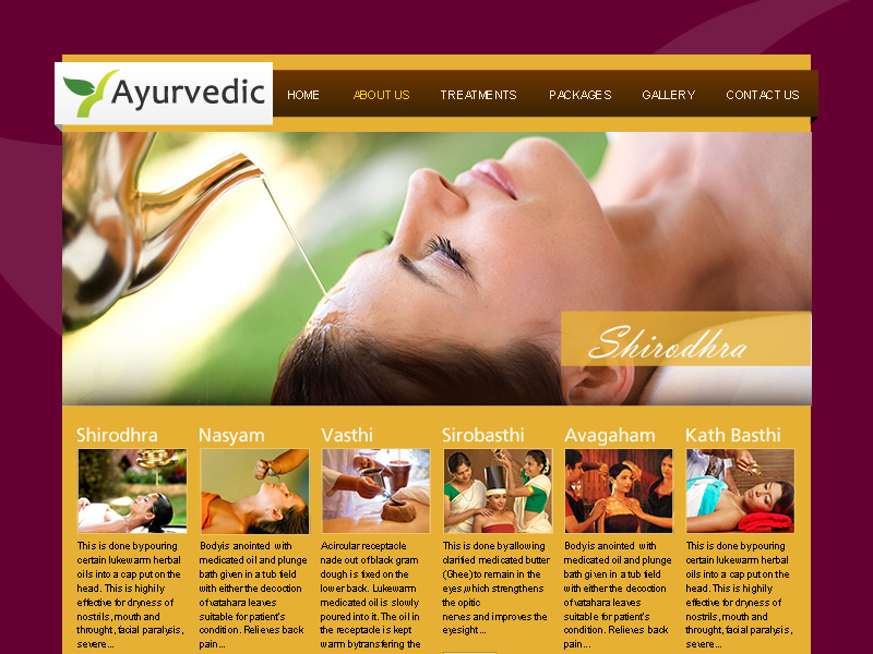 Ayurvedic by Ajimon Chacko on Dribbble