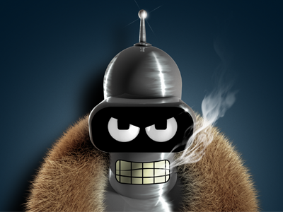 Bender Fan Art by Adam Woodhouse on Dribbble
