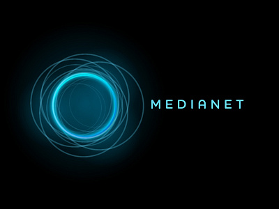 Medianet logo_4 by Mihail on Dribbble