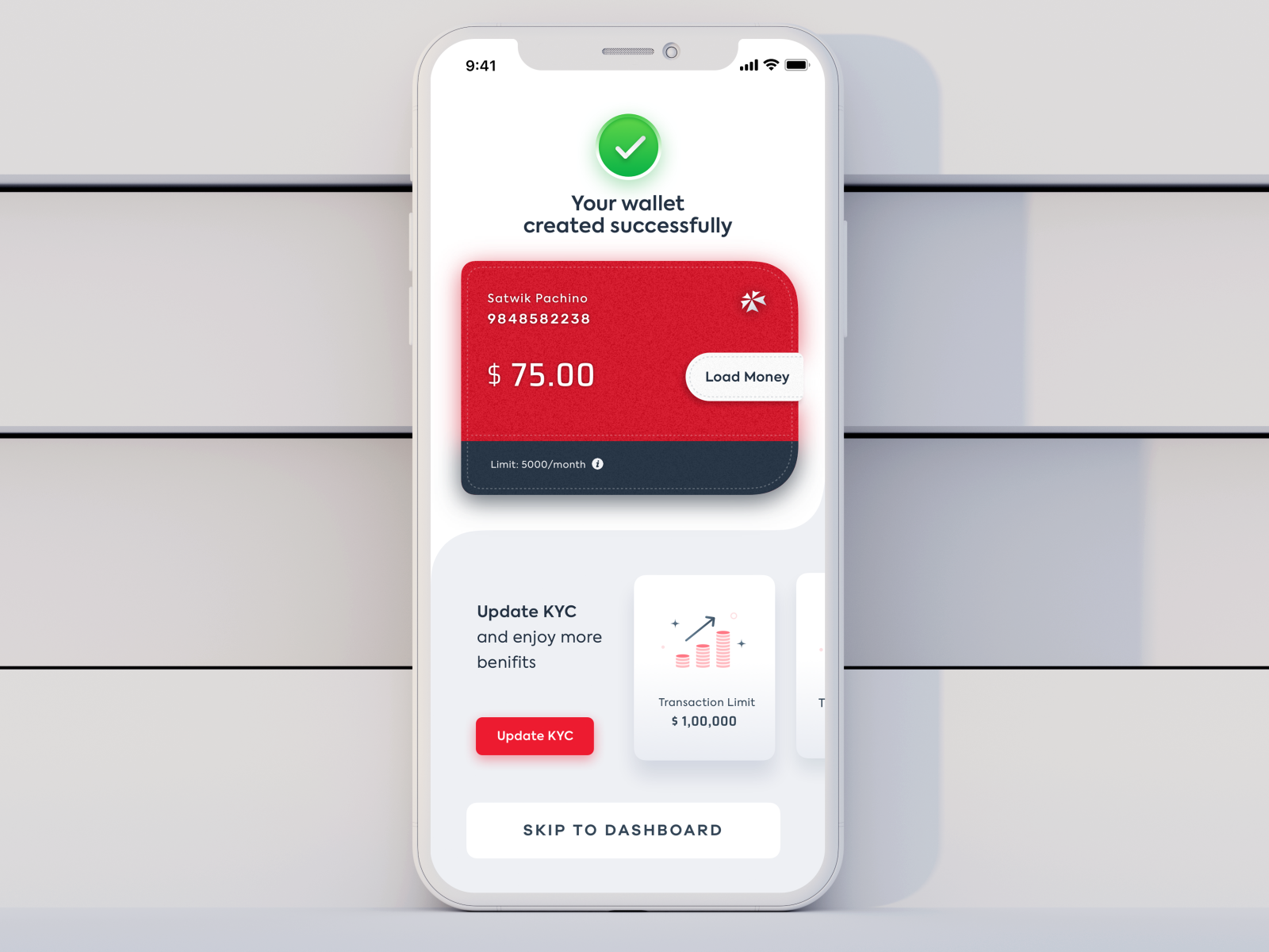 Wallet Success Screen by Satwik Pachineela on Dribbble