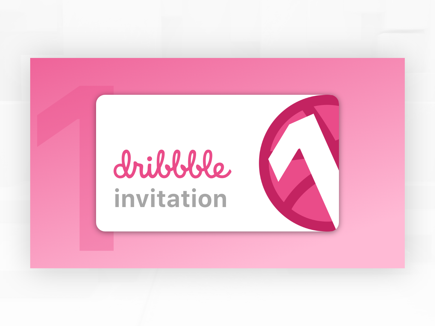Dribbble Invite! by chitransh jain on Dribbble