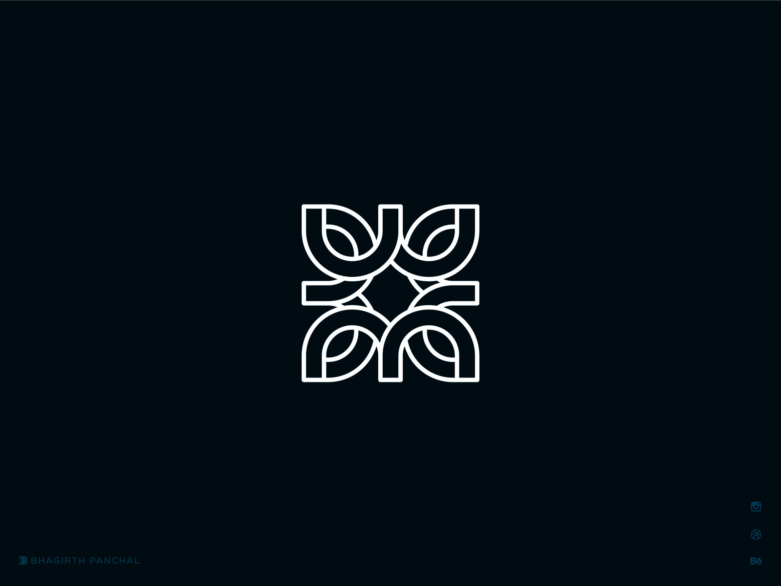 Medallion Logo by Bhagirath Panchal on Dribbble