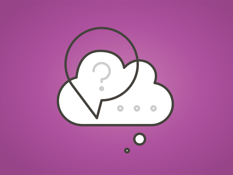 Think Talk Icon by Andrew Pautler on Dribbble