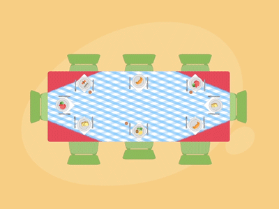 Table by Rockbard on Dribbble