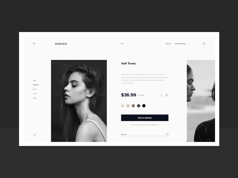 Mango - Menu Concept by Deniz Kurtcepe on Dribbble
