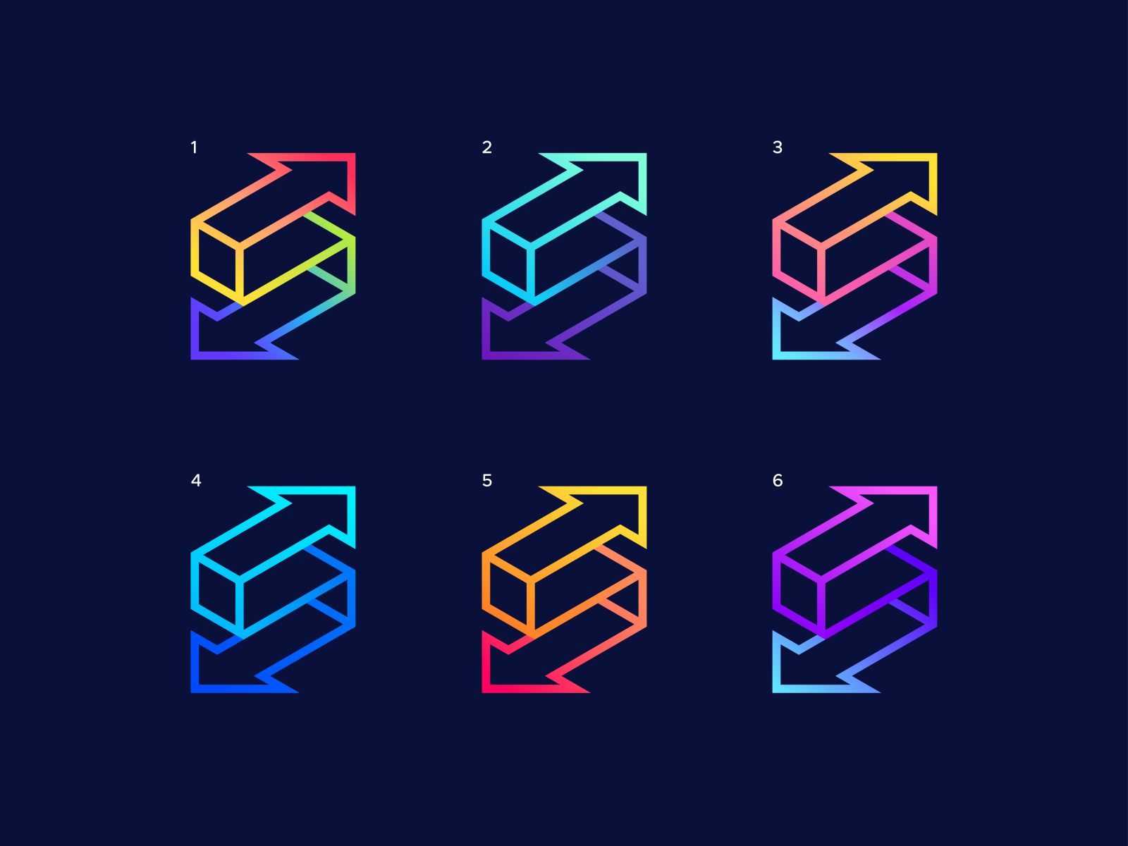 S | Color Exploration by Victor Murea on Dribbble