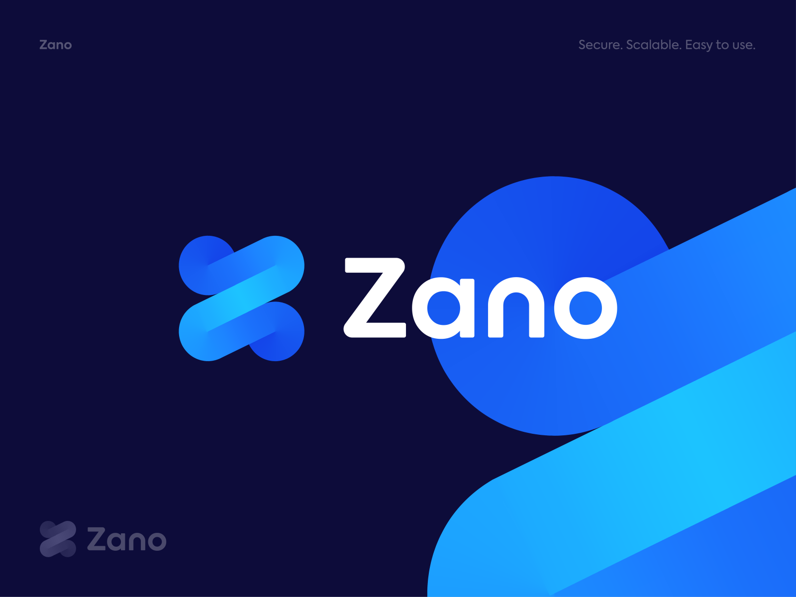 Zano - Logo Concept 2 by Victor Murea for Lepisov Branding on Dribbble