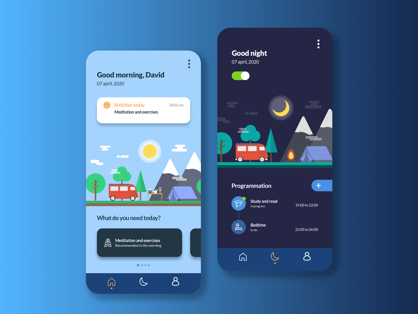 App Design | Concept by David Barron on Dribbble