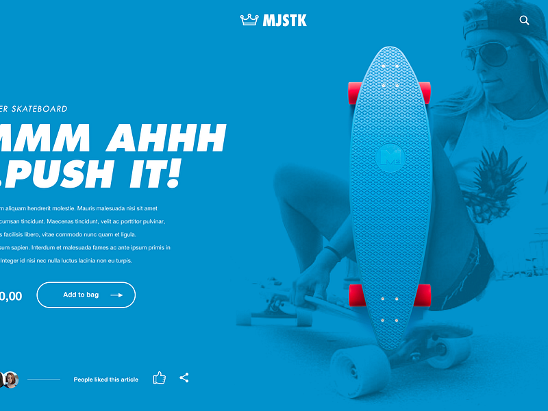 Daily UI "Split Screen Interaction" by Giulio Cuscito for Bruvvv on ...